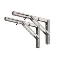China White Stainless Steel Foldable Wall Mounted Work Bench with Included Nuts and Screws for sale