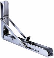 China White Stainless Steel Foldable Wall Mounted Work Bench with Included Nuts and Screws for sale