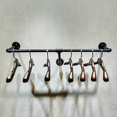 China Electrophoresis Coated Wall Mount Kids Cloth Hanger with Adjustable Height and Welding for sale