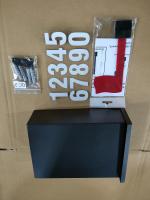 China Home Mailbox Large Mailbox, Mailbox for Outside, Matte Black Post Box for sale