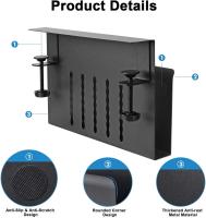 China No Drill Under Desk Cable Management Tray 1-2mm Thickness Metal Cable Tray Newest Design for sale