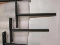 China Sturdy and Durable Metal Support Steel Side Mount Slatwall Shelf Bracket for Shelves for sale