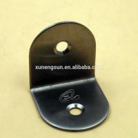 China Nonstandard Black Powder Coated Metal Braces for Sturdy and Long-Lasting Wood Joints for sale
