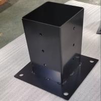 China Electrophoretic Coating Steel Q235B Right Angle Brackets for Gazebo Extension Package for sale