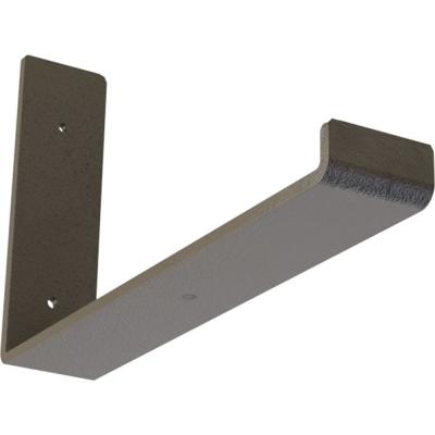 China Customized Packing 125x100mm Joggle Joint Box Gutter Fascia Bracket with Carbon Steel for sale
