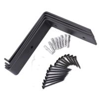 China Customized Packing 125x100mm Joggle Joint Box Gutter Fascia Bracket with Carbon Steel for sale