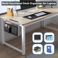 China Desk Storage Under Steel Hanging Organizer No Drill Cable Management Tray Laptop Holder for sale