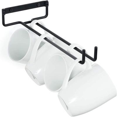China Upgrade Your Kitchen with this 11.8 Inch Wine Glass Holder Under Cabinet Hanging Rack for sale