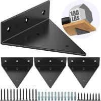 China Included Hardware Concealed Blind Support for Floating Wood Shelves Hidden Brackets for sale