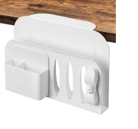 China Desk Side Cable Organizer Tray Clamp Mount with Wire Organization at 1mm Thickness for sale