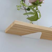 China DIY Floating Shelves Wall Mount Bracket Zinc Plating Shelf Bracket for Floating Shelves for sale