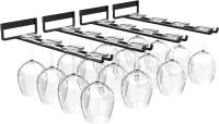 China Functional Design Metal Wine Glass Holder for Under Cabinet Organization and Storage for sale