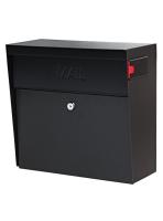 China Outdoor Powder Coated Metal Mailboxes with Rustic Design and Customizable Thickness for sale