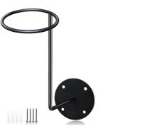China Bracket Color White Wall Mount Motorcycle Helmet Holder High Carbon Steel Ball Rack for sale