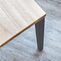China Adjustable Square Aluminum Profile Furniture Feet for Modern Sofa Support 25kg-100kg for sale