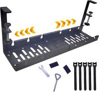 China Functional Design Iron Cable Rack No Drilling Required Cable Tray for Easy Management for sale