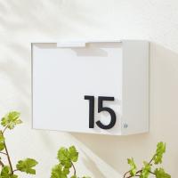 China Stylish and Durable Outdoor Mailboxes with Wall Mounting and Powder Coating Finish for sale