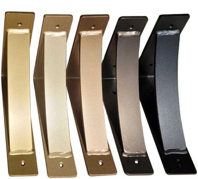 China Triangular Carbon Steel Shelf Brackets for Heavy Duty 450lbs Load in Garage Workshop for sale