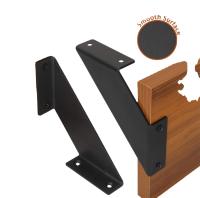 China 6'' Decorative Joint Angle Bracket for Shelf Advantage of Easy Assembly for sale