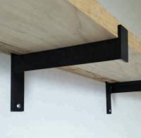 China Forging Silver Metal Cabinet Shelf Brackets/ Supports for Pantry Organization for sale