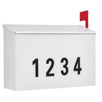 China Combination Code Lock Outdoor Wall Hanging Metal Mailbox for Modern Residential Parcel for sale