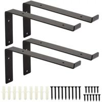 China Wall Mounted Floating Shelf Bracket with Easy Assembly L Type and Easy Assembly Advantage for sale