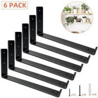 China Wall Mounted Floating Shelf Bracket with Easy Assembly L Type and Easy Assembly Advantage for sale