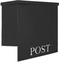 China Rust Proof Iron Wall Mount Post Box Large Capacity Mailbox for Outdoor Modern Design for sale
