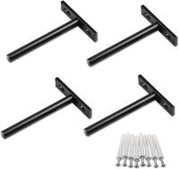China 8'' Rod Length Hidden Shelf Holder Floating Shelf Brackets for Supporting Fixed Shelves for sale