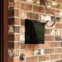 China Galvanized Steel Wall Mount Post Box for Small Capacity Mailboxes Townhouse Vertical for sale
