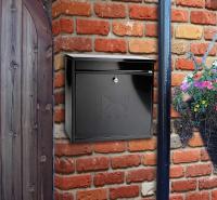 China Galvanized Steel Wall Mount Post Box for Small Capacity Mailboxes Townhouse Vertical for sale