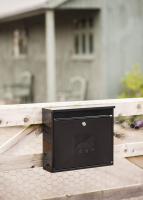China Galvanized Steel Wall Mount Post Box for Small Capacity Mailboxes Townhouse Vertical for sale