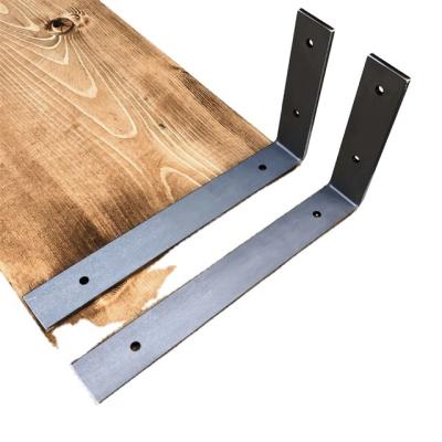 China Sturdy Heavy Duty Wall Mount Bracket for Heavy Shelves Easy to Assemble 5mm Thickness for sale