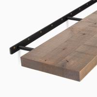 China 4-6mm Thickness Supporting Fixed Shelves Hidden Floating Wall Shelf Mounting Bracket for sale