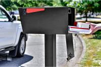 China Anti-Rust Combination Code Lock Modern Mailbox for Large Capacity Package Parcel Drop for sale