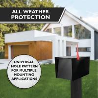 China Outdoor Metal Mailbox for Modern Residential Areas and Electrostatic Powder Coating for sale