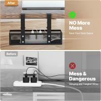 China Under Table Cord Management Organizer Sustainable Installation Type Wall Mounted Type for sale