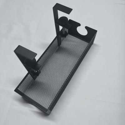 China Metal Under Desk Cable Management Box Clamp for Supporting Fixed Storage Holders Racks for sale