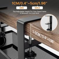 China Metal Under Desk Cable Management Box Clamp for Supporting Fixed Storage Holders Racks for sale