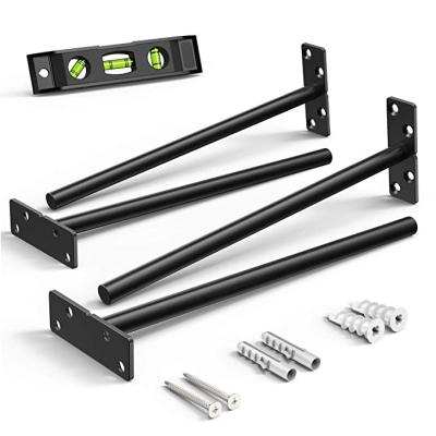 China Wall Mount Hidden Floating Shelf Brackets Rust Proof Stainless Steel 10