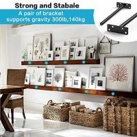 China Wall Mount Hidden Floating Shelf Brackets Rust Proof Stainless Steel 10