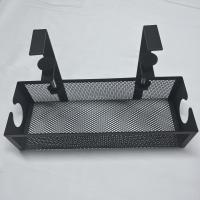 China No Drill Steel Desk Cord Organizers Box Wire Management Tray for Supporting Fixed in Home for sale