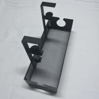 China No Drill Steel Desk Cord Organizers Box Wire Management Tray for Supporting Fixed in Home for sale