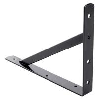 China Powder Coated Heavy Duty Shelf L Brackets Shelf Support Corner Brace Joint Right Angle Bracket for sale