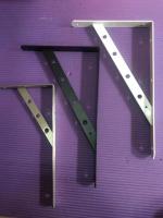 China Powder Coated Heavy Duty Shelf L Brackets Shelf Support Corner Brace Joint Right Angle Bracket for sale