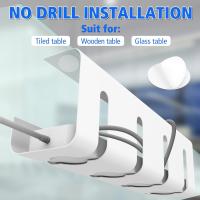 China Non-folding Rack Cable Management Tray for Tidy Wires Cords and Cables in Home Office for sale
