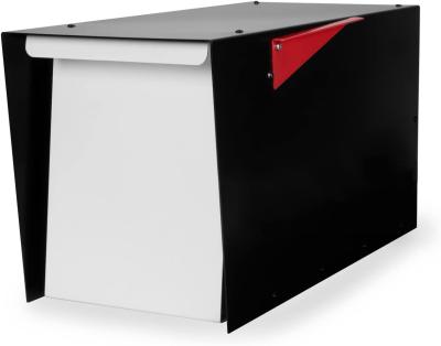 China Outdoor Post Mount Aluminum Mailbox with Welded Construction and Anti-Rust Feature for sale