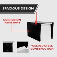China Outdoor Post Mount Aluminum Mailbox with Welded Construction and Anti-Rust Feature for sale