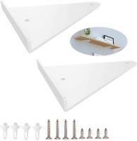 China Zinc Plating Heavy Duty Triangle Bracket for DIY Floating Shelves Gold Shelf Brackets for sale