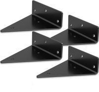 China Zinc Plating Heavy Duty Triangle Bracket for DIY Floating Shelves Gold Shelf Brackets for sale